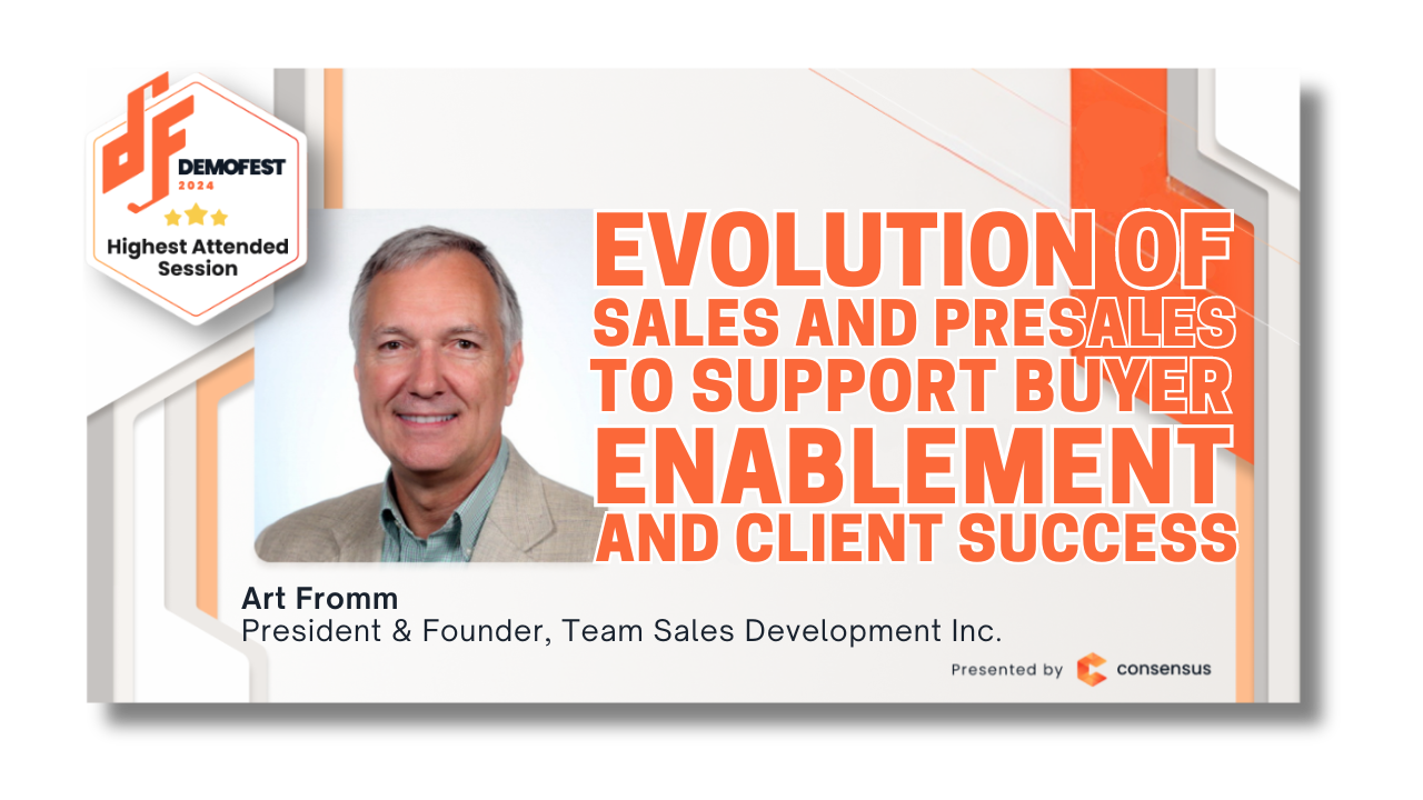 2024-05-21 | Evolution of Sales and Presales to Support Buyer ...